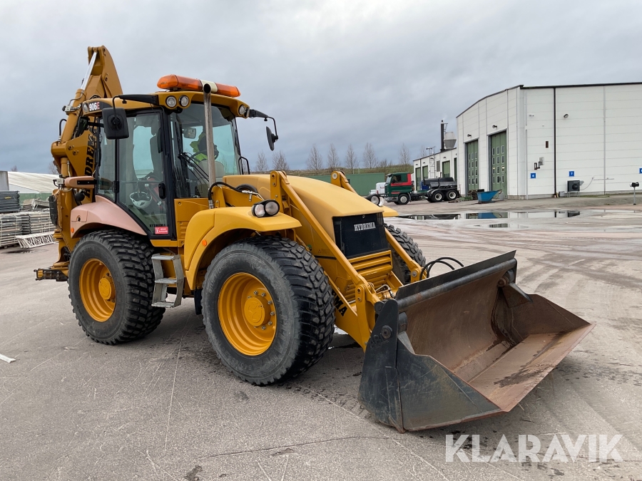 Traktorgrävare Hydrema 906E, Landskrona, Klaravik auktioner