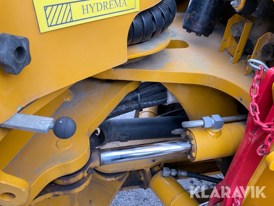 Traktorgrävare Hydrema 906E, Landskrona, Klaravik auktioner