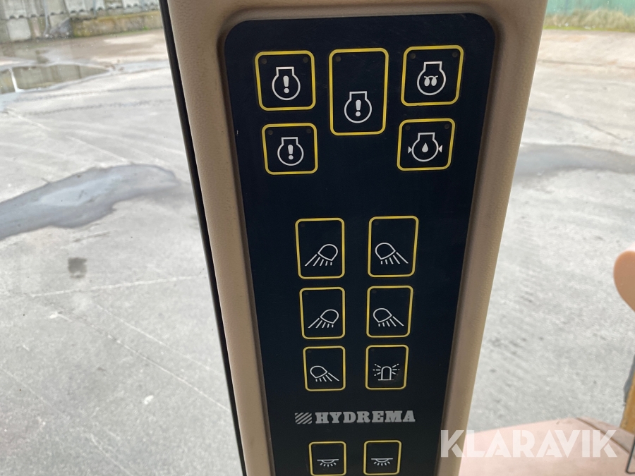 Traktorgrävare Hydrema 906E, Landskrona, Klaravik auktioner