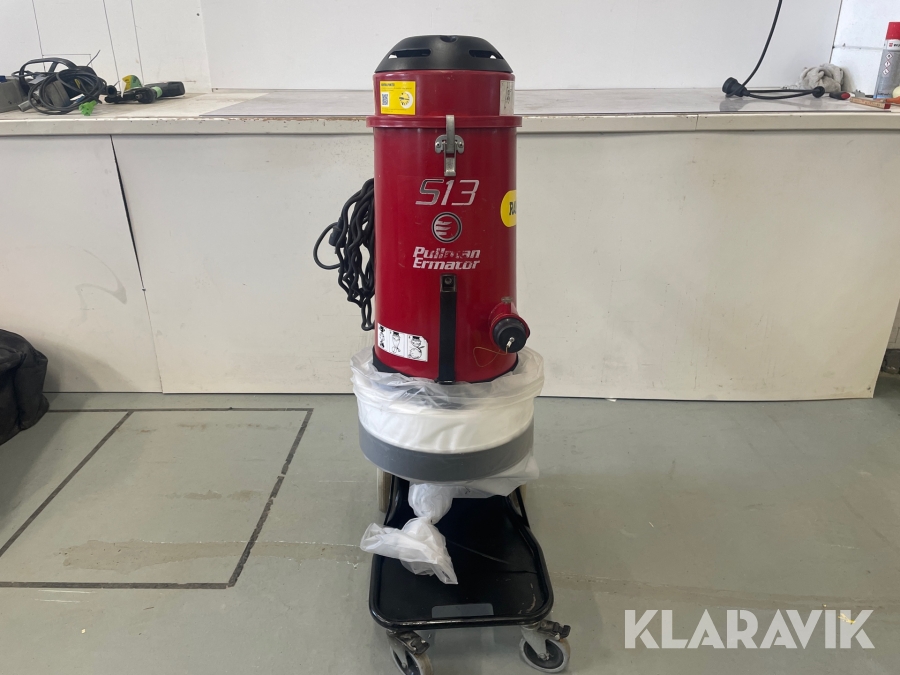 Stoftavskiljare Pullman Ermator S13, Svalöv, Klaravik auktio