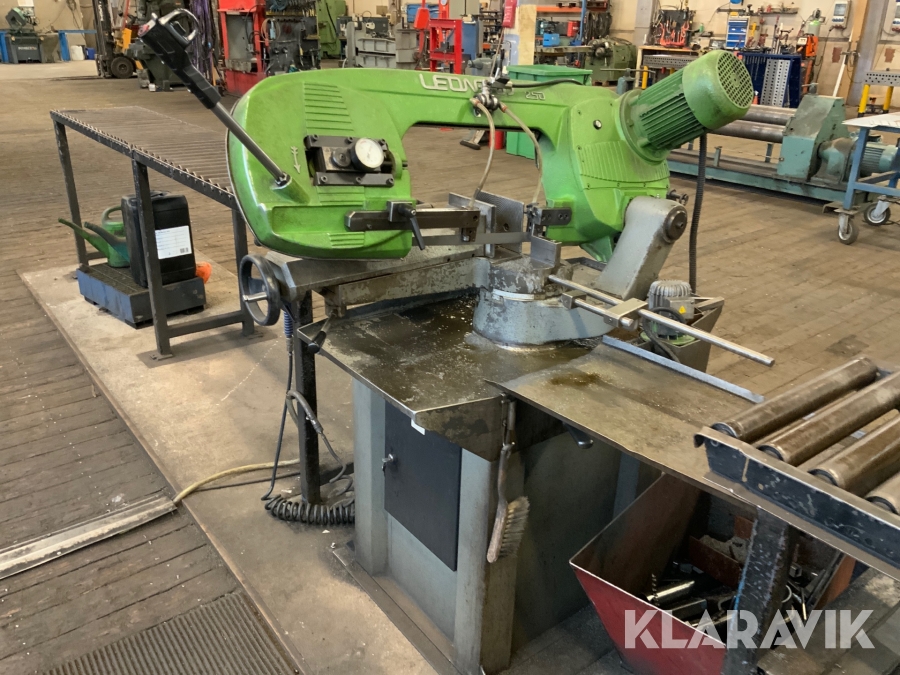 Bandsåg för kapning och girning Leonard 250 för metall