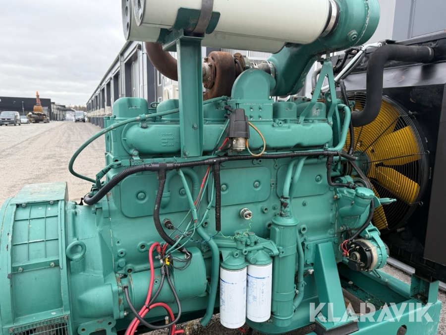 Generator Volvo Penta 250 kVA, Enköping, Klaravik auktioner