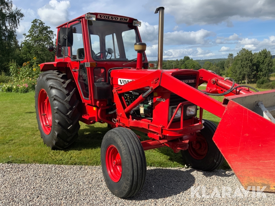 Veterantraktor Volvo BM 650, Ulricehamn, Klaravik auktioner