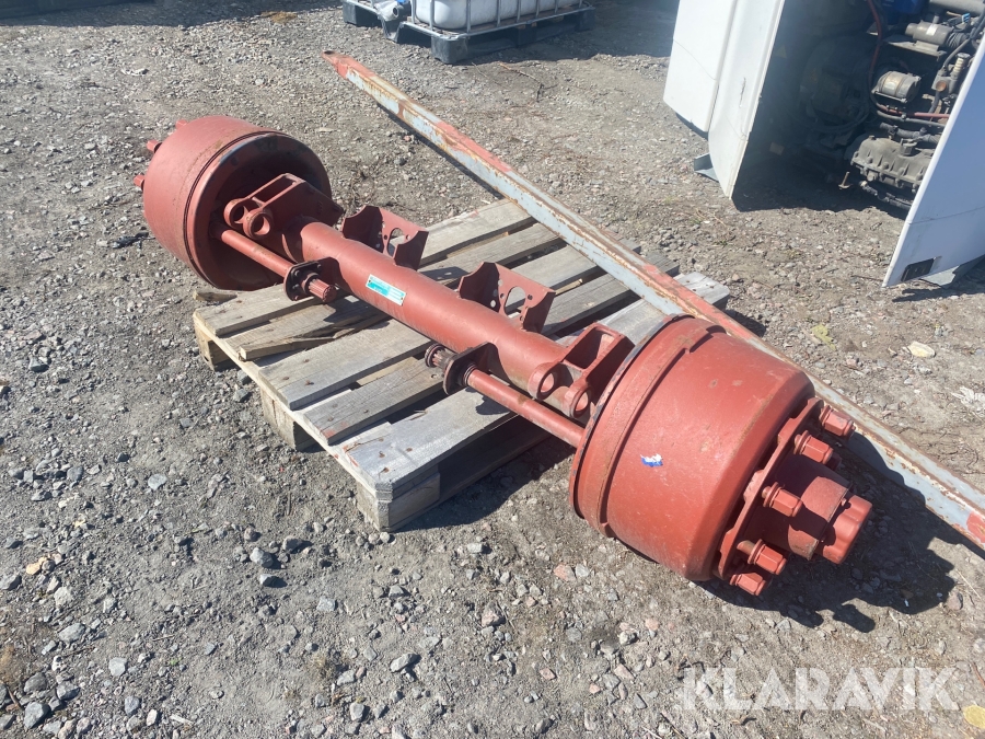 Axel till släp Rockwell LTD TM/T25010/ZMX, Kiruna, Klaravik