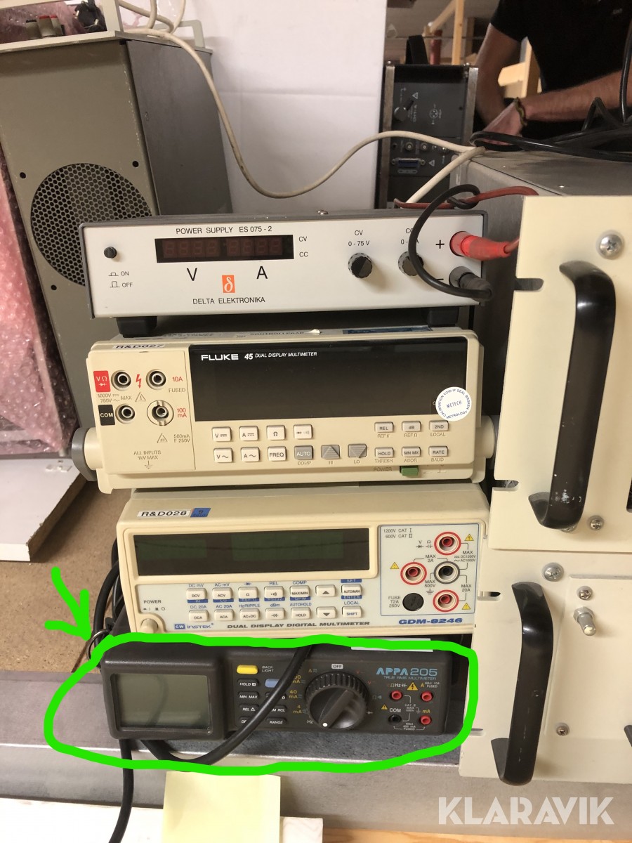 Digital multimeter Appa 205