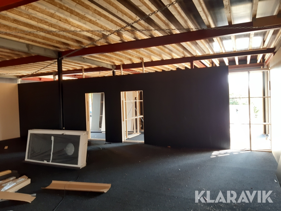 Modulärt entresolplan/tvåvåningssystem stålkonstruktion, Lin