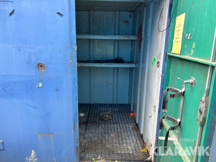 Miljöcontainer 10 fot, Göteborg, Klaravik auktioner
