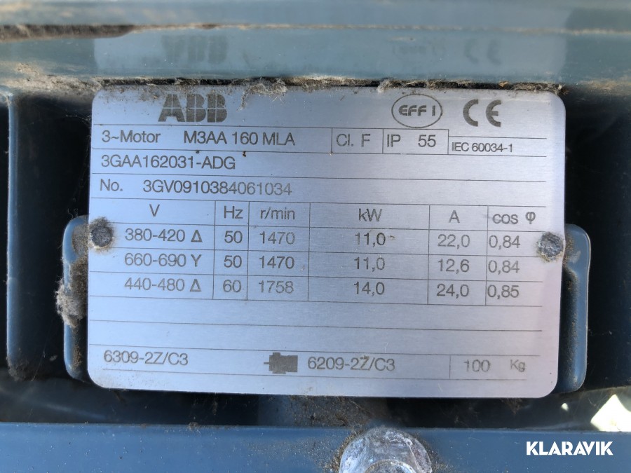 Motor ABB M3AA 160 MLA