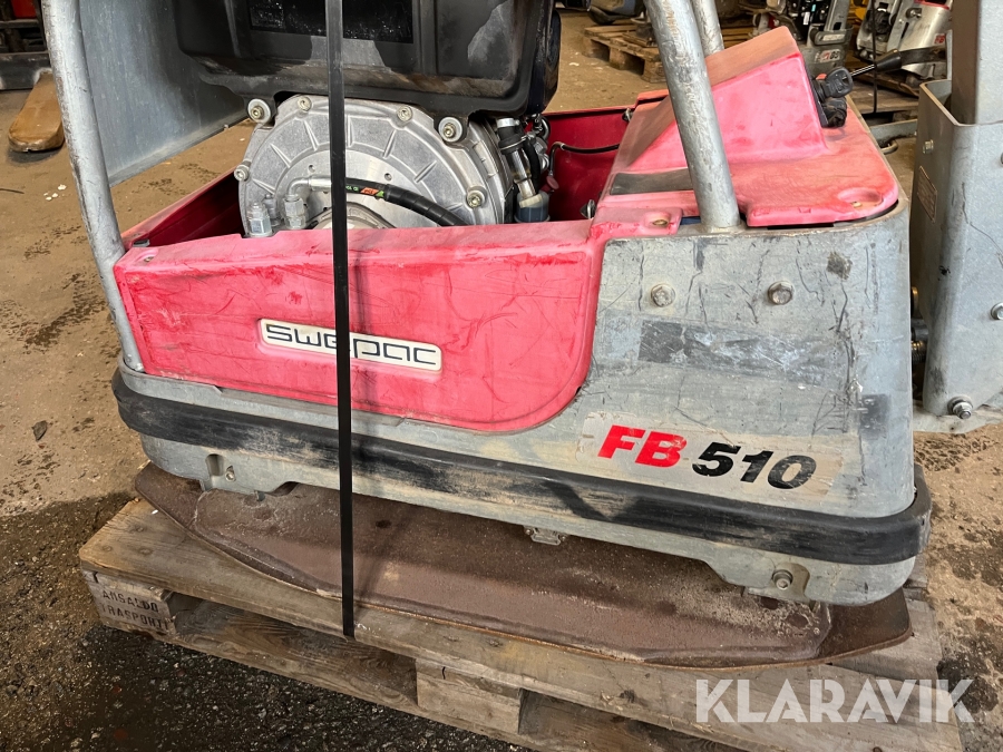 Markvibrator Swepac FB 510, Haninge, Klaravik auktioner