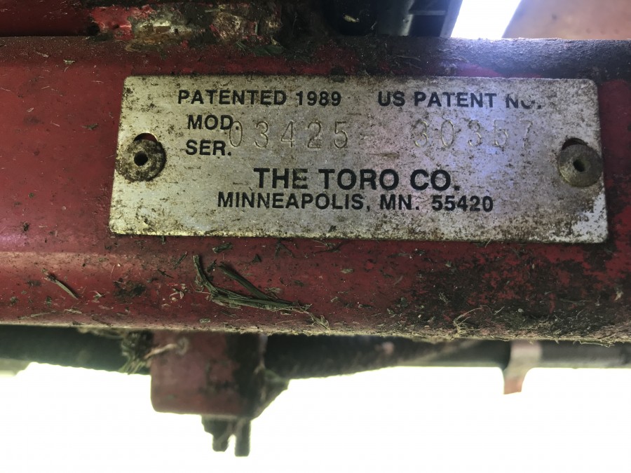 Toro reelmaster 216-D cylinderklippare