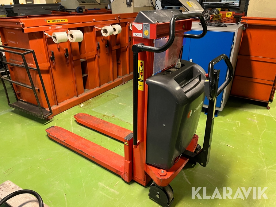 Staplare elektrisk Logitrans ELF 1001/920, Köping, Klaravik