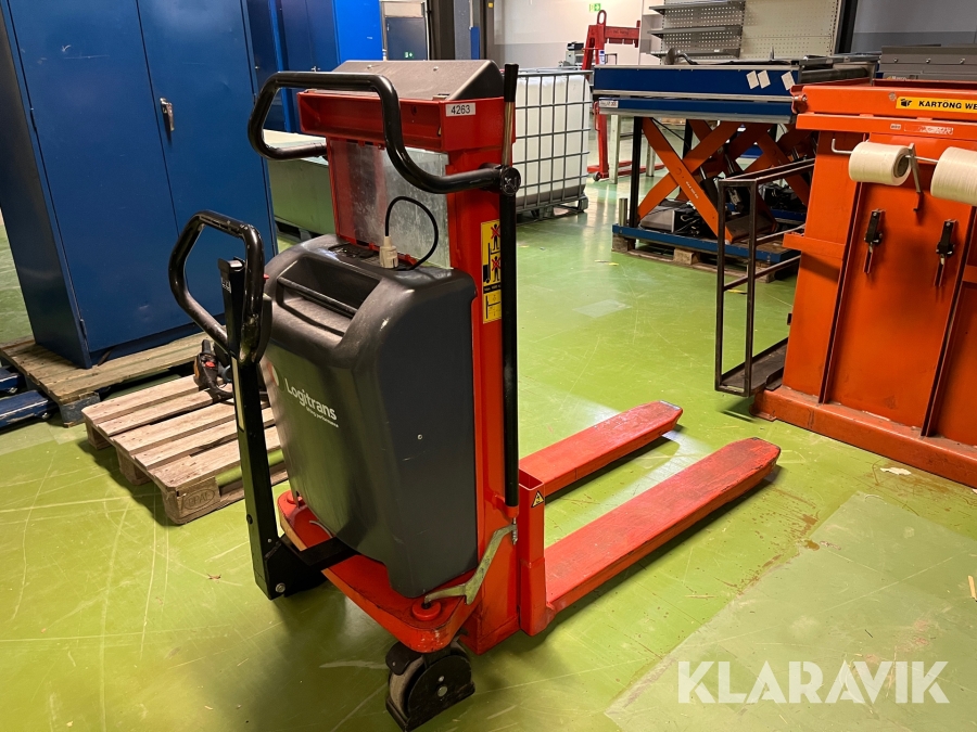 Staplare elektrisk Logitrans ELF 1001/920, Köping, Klaravik