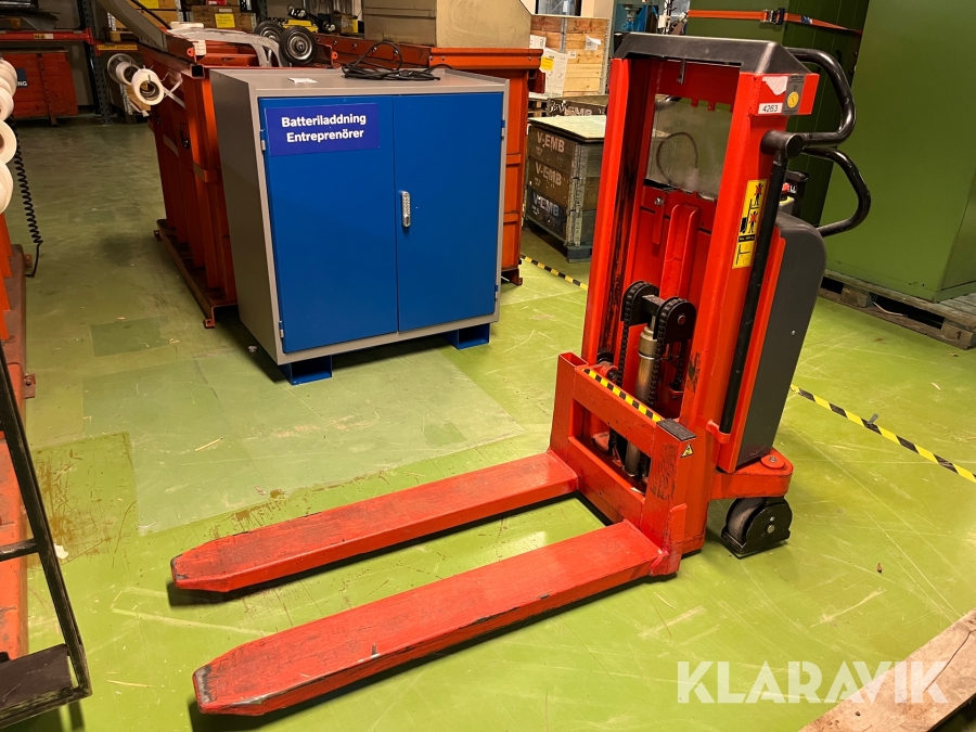 Staplare elektrisk Logitrans ELF 1001/920, Köping, Klaravik
