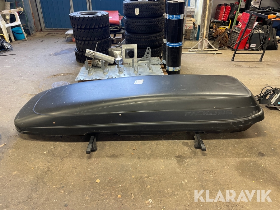 Takbox med räcke Packline, Västervik, Klaravik auktioner