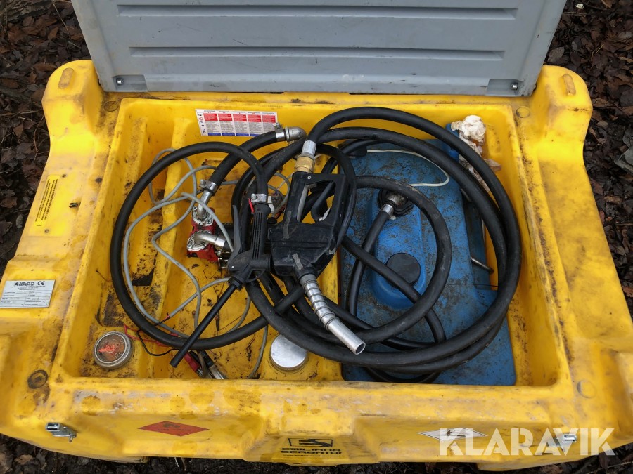 Diesel/kombitank Nima 400/50L