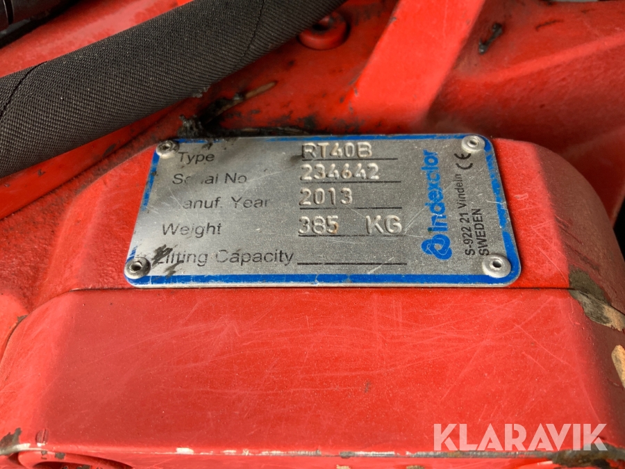 Tilltrotator Indexator RT40B