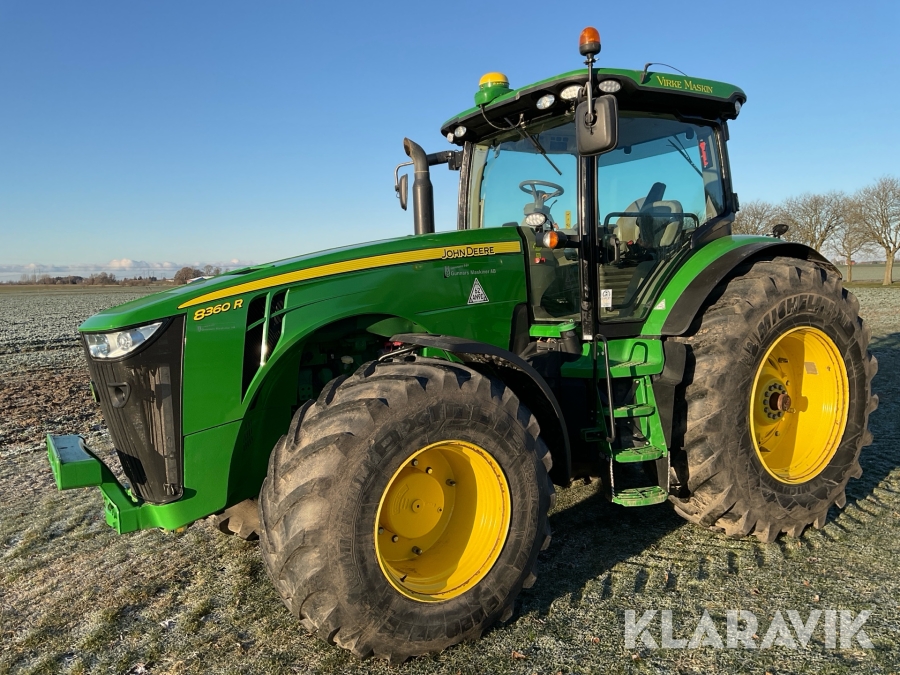 Traktor John Deere 8360R, Kävlinge, Klaravik auktioner