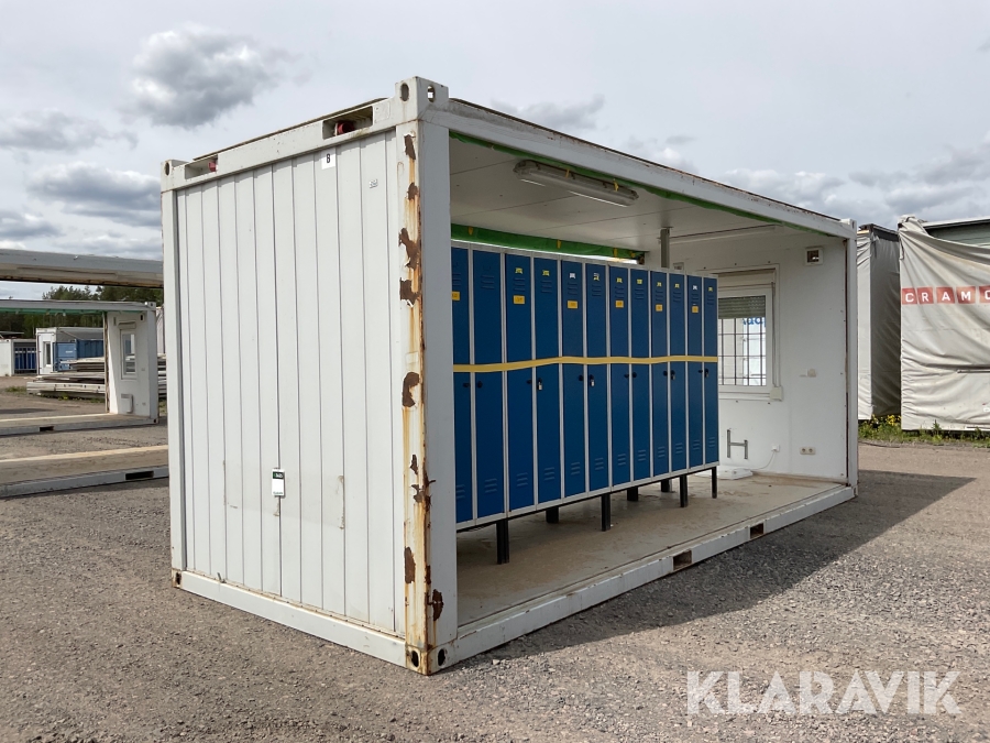 Containermodul Containex F B, Jönköping, Klaravik auktioner