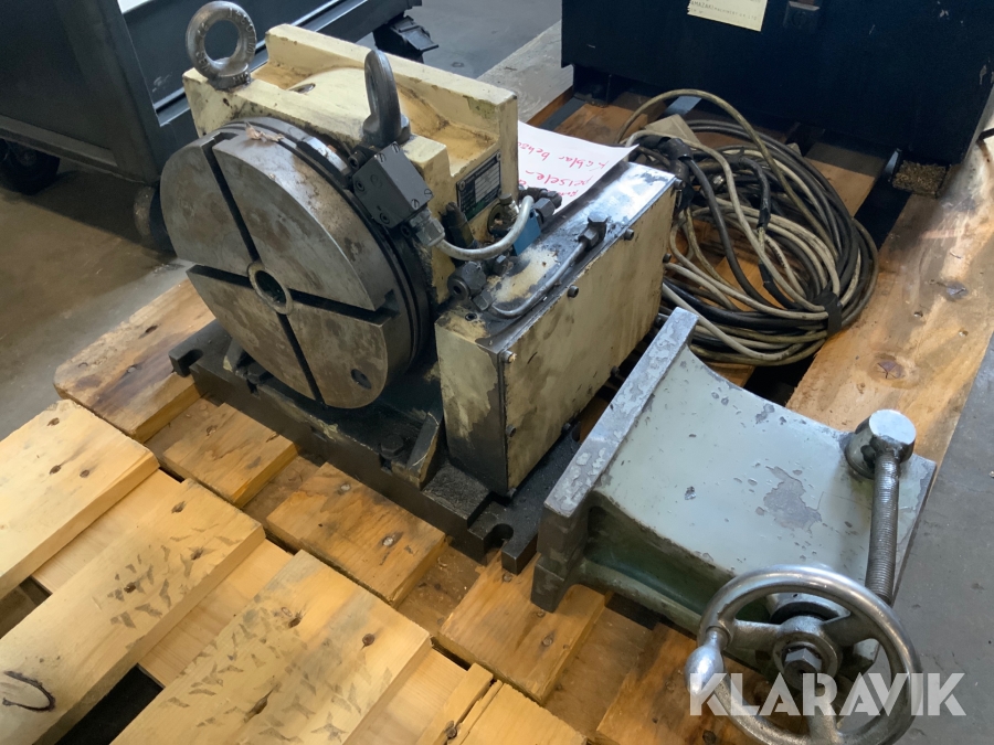 4-Axel CNC rundbord Peiseler Alu 200, Nyköping, Klaravik auk