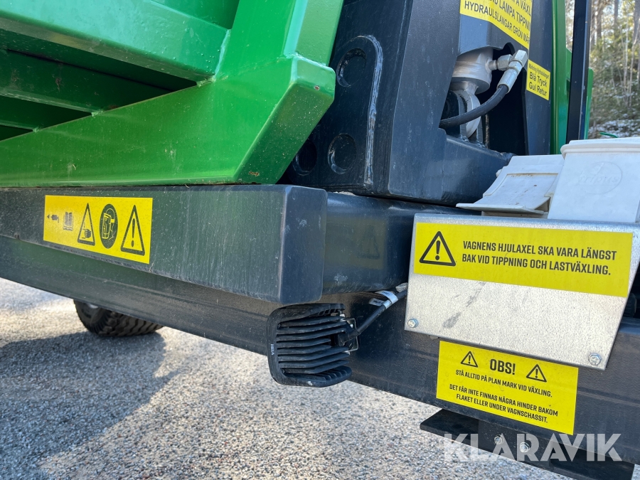 Lastväxlarvagn K-vagnen FV5000, Haninge, Klaravik auktioner