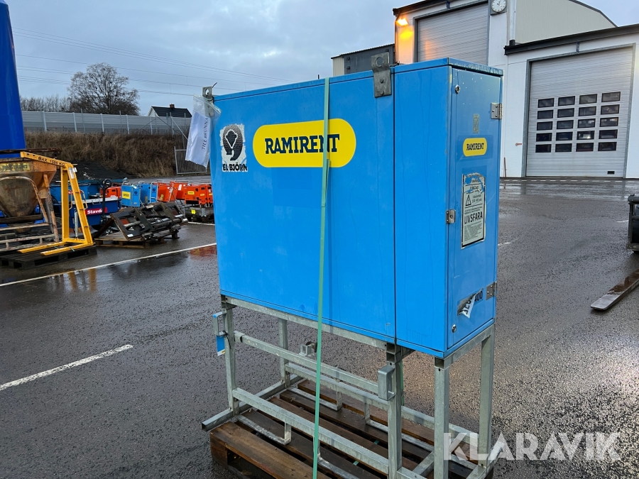 Huvudcentral 400A El-Björn ZFSF 400/31/3322-23, Svalöv, Klar