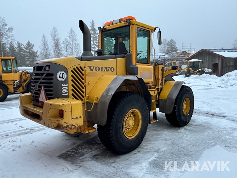 Hjullastare Volvo L90E, Falun, Klaravik auktioner