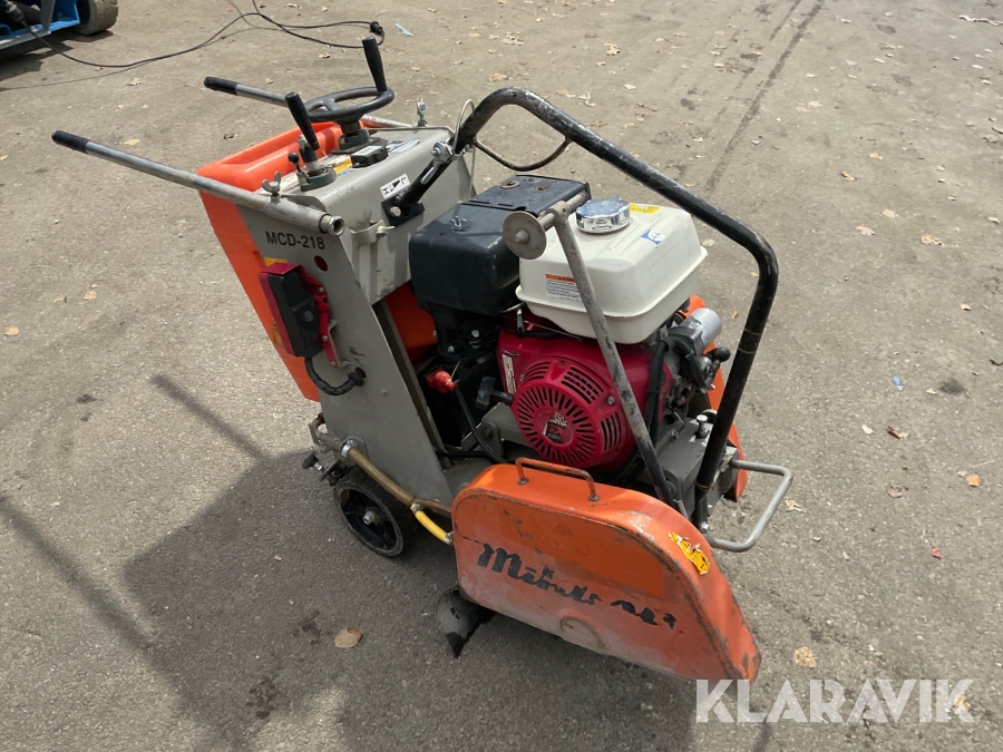 Betongsåg Mikasa MCD-218, Malmö, Klaravik auktioner