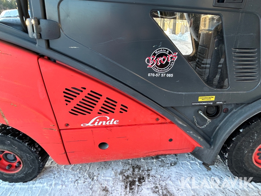 Truck Linde H30D-01, Falun, Klaravik auktioner