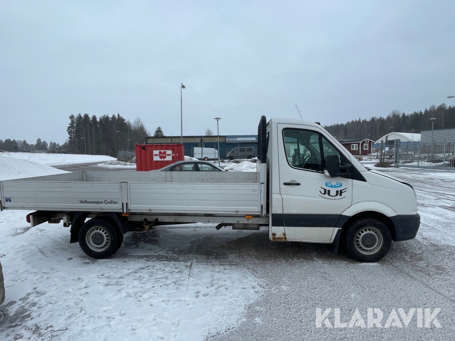 Pickup Volkswagen Crafter 35 Chassi EH, Borlänge, Klaravik a