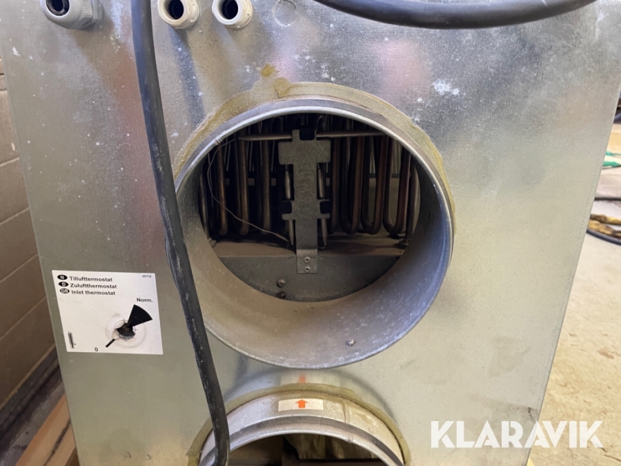 Ventilationsaggregat Villavent VVX-500/700 TF, Örnsköldsvik,