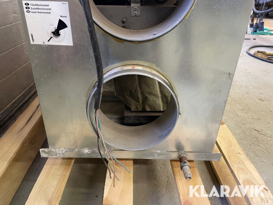 Ventilationsaggregat Villavent VVX-500/700 TF, Örnsköldsvik,