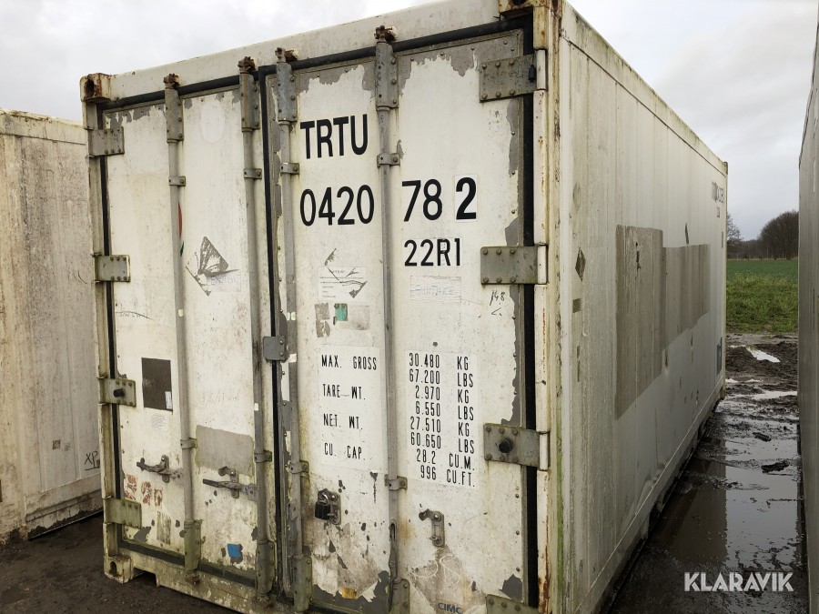 Kyl / Frys Container Nybesiktigad