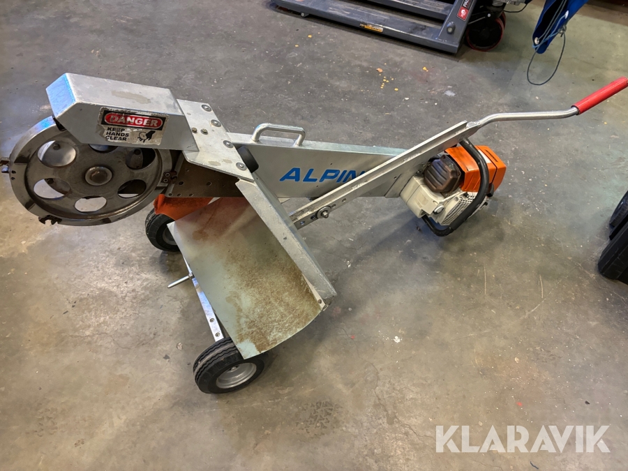 Stubbfräs Alpine Magnum, Trelleborg, Klaravik auktioner