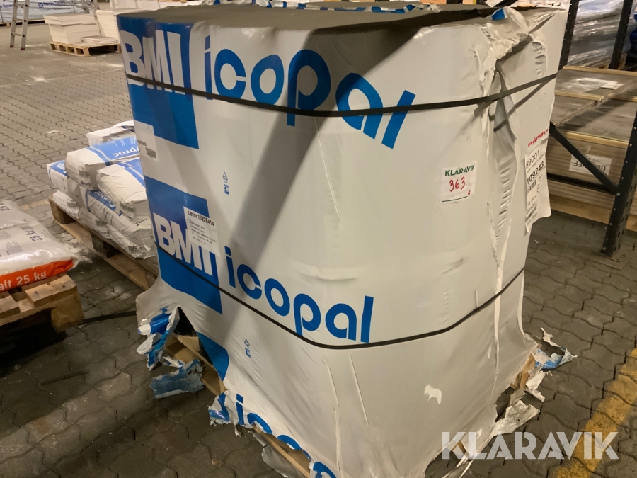 Underlagspapp Icopal Mono P Kristallsvart 8x0,50, Nässjö,