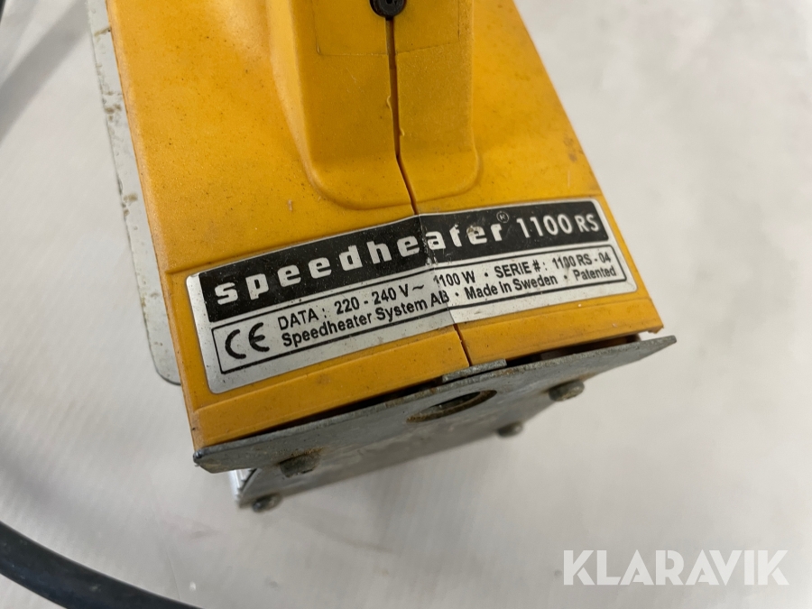 Infravärmare Speedheater SH1100, Svalöv, Klaravik auktione