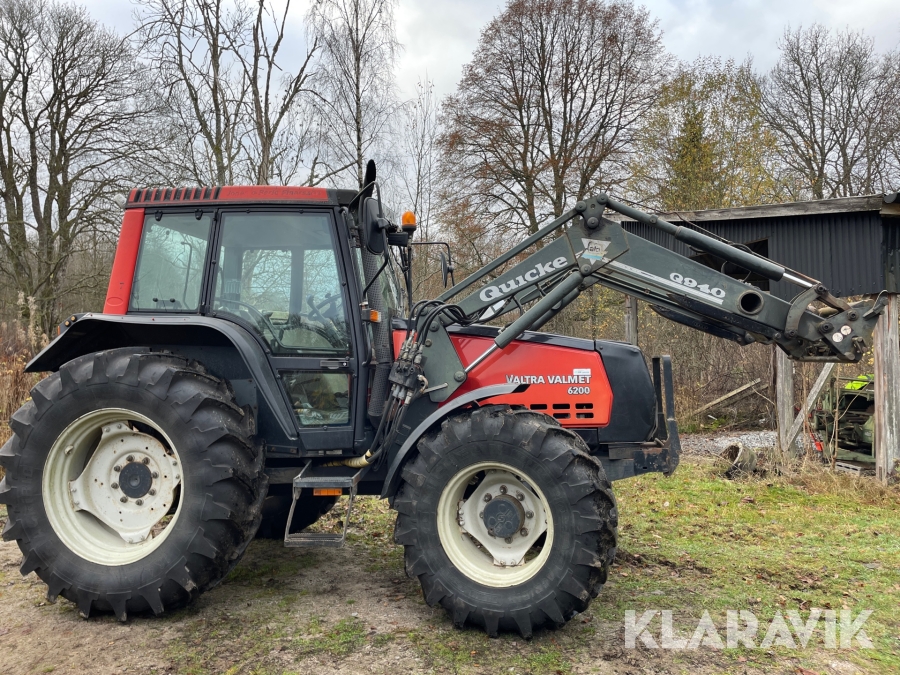 Traktor Valtra Valmet 6200, Karlskrona, Klaravik auktioner