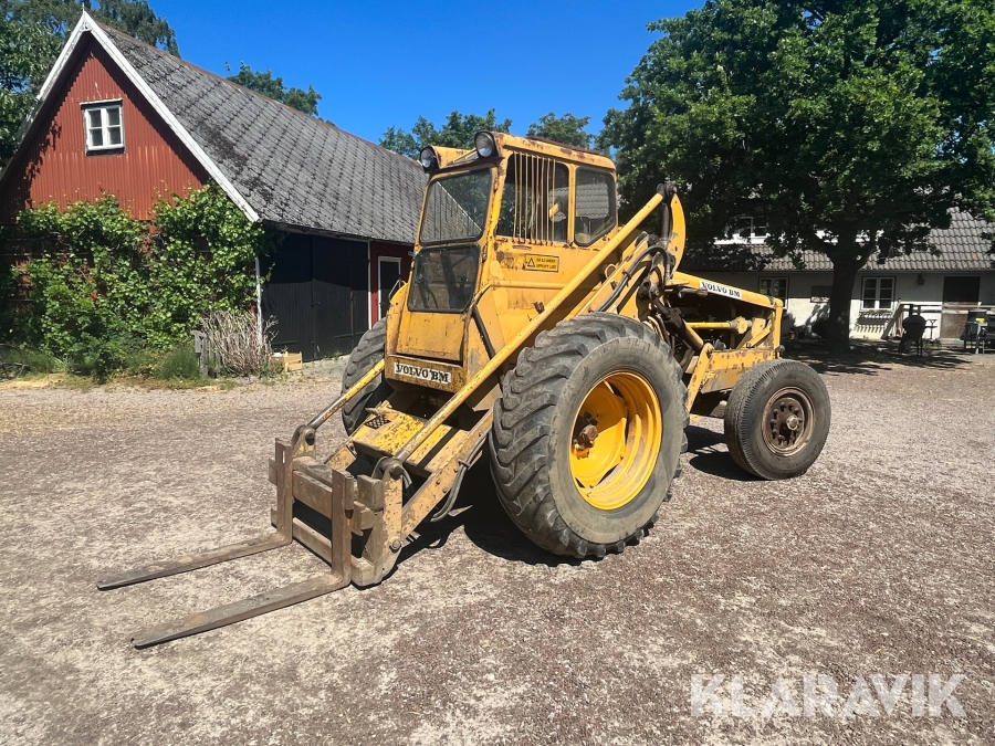 Baklastare Volvo BM 218 TD, Höganäs, Klaravik auktioner