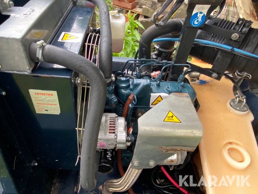 Kompressor Sullair Europe 38K-0291, Norrtälje, Klaravik auk