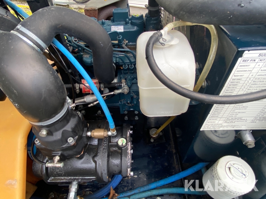 Kompressor Sullair Europe 38K-0291, Norrtälje, Klaravik auk