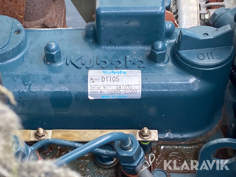 Kompressor Sullair Europe 38K-0291, Norrtälje, Klaravik auk