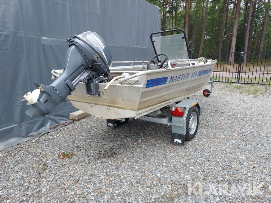 Båt Master 410 med trailer