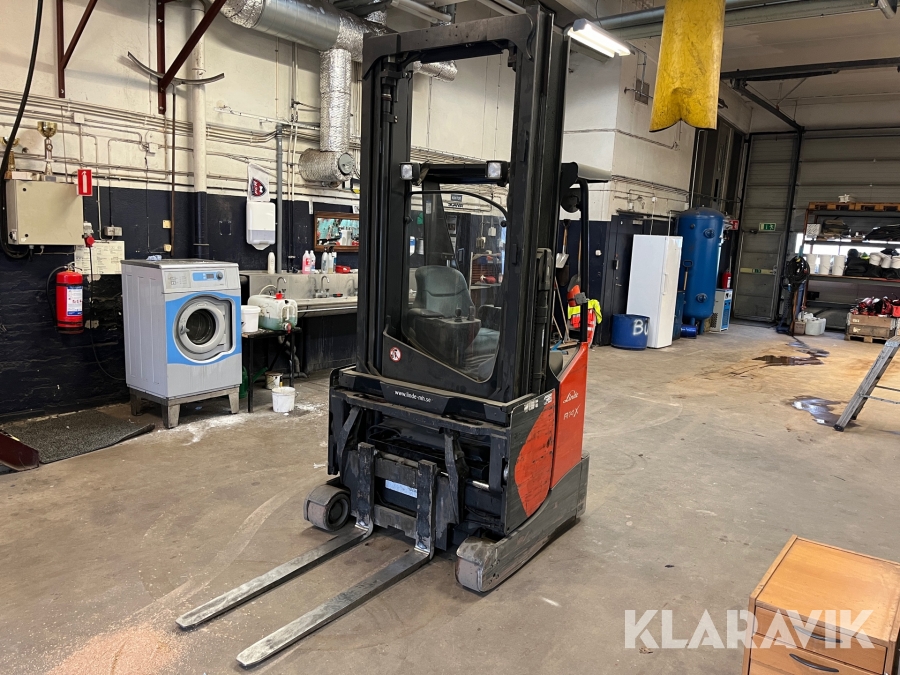 Skjutstativtruck Linde R14X, Malmö, Klaravik auktioner