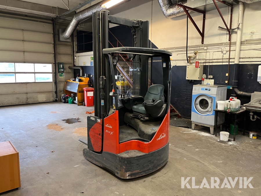Skjutstativtruck Linde R14X, Malmö, Klaravik auktioner