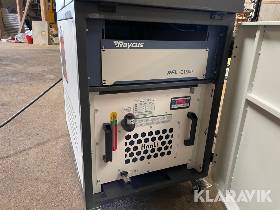 Blästringslaser Raycus RFL-C1500, Hylte, Klaravik auktioner