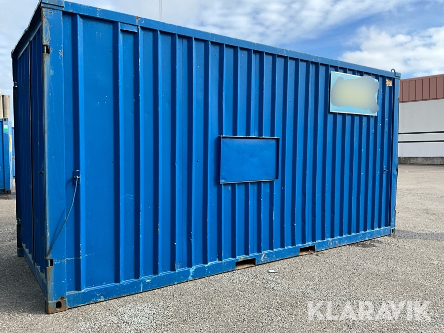 Container med sido öppning Gerde 20ft, Karlskoga, Klaravik