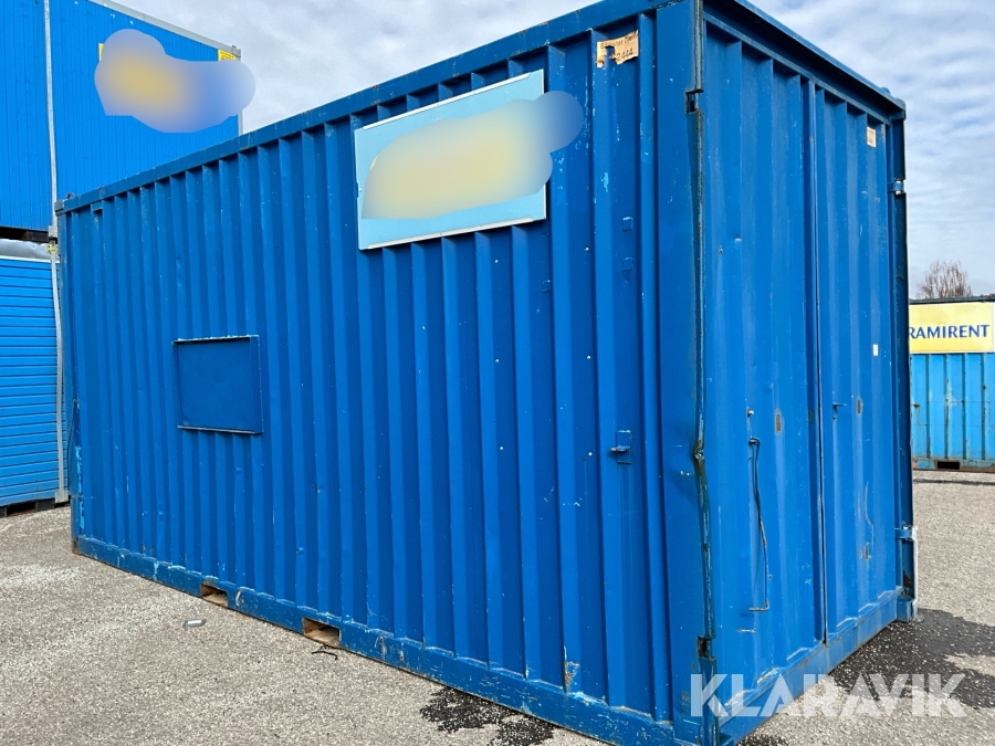 Container med sido öppning Gerde 20ft, Karlskoga, Klaravik