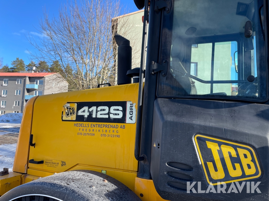 Hjullastare JCB 412S, Ludvika, Klaravik auktioner