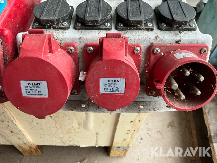 Elcentral, Byggcentral El-Björn, ABB, Malmbergs, HTCN 16A, 3