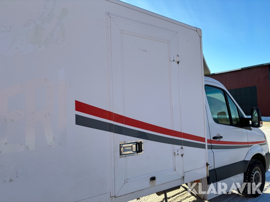 Lätt lastbil Mercedes-Benz Sprinter 316, Hultsfred, Klaravik