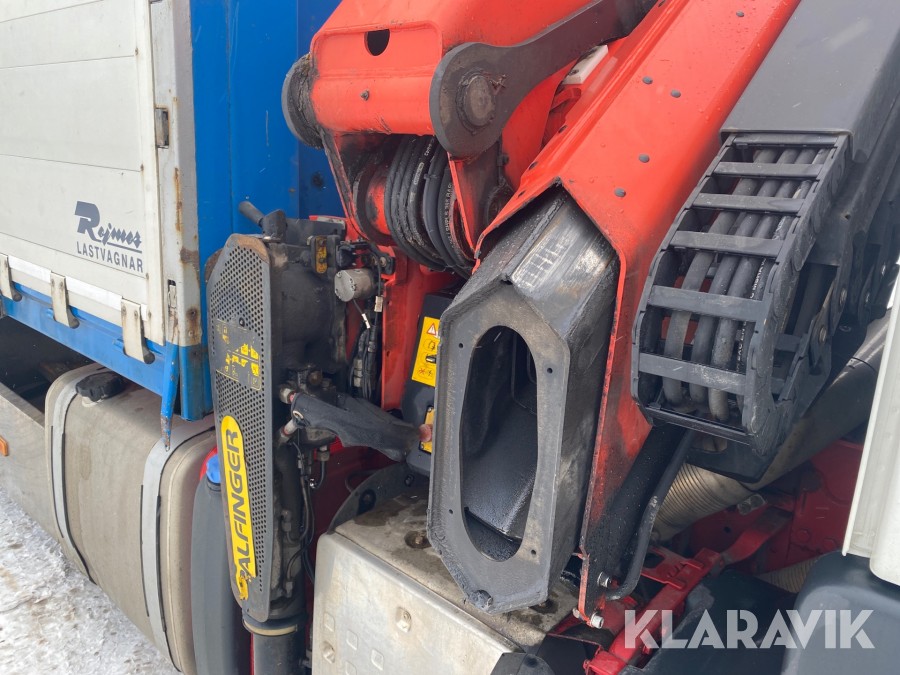 Kranbil med tipp Volvo FM